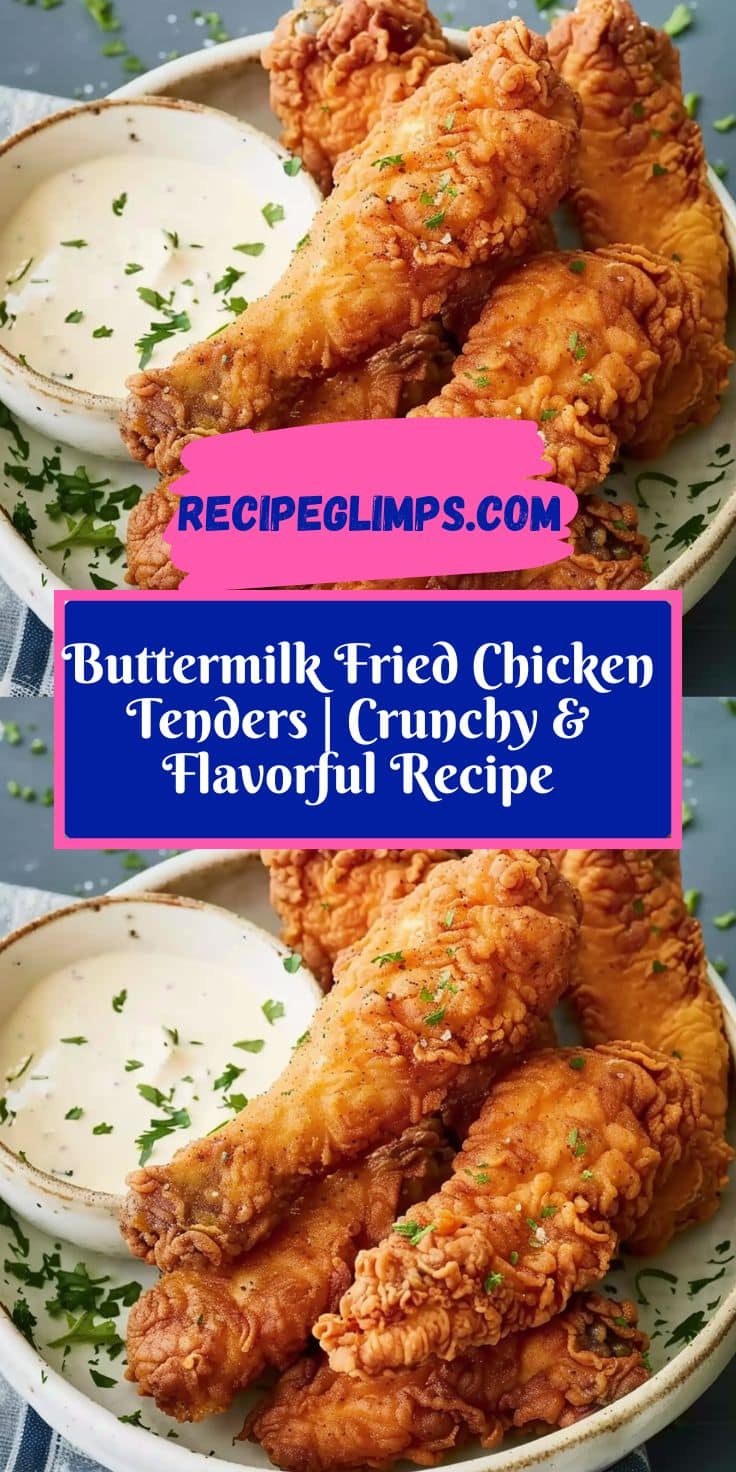 Buttermilk Fried Chicken Tenders | Recipe Glimpse