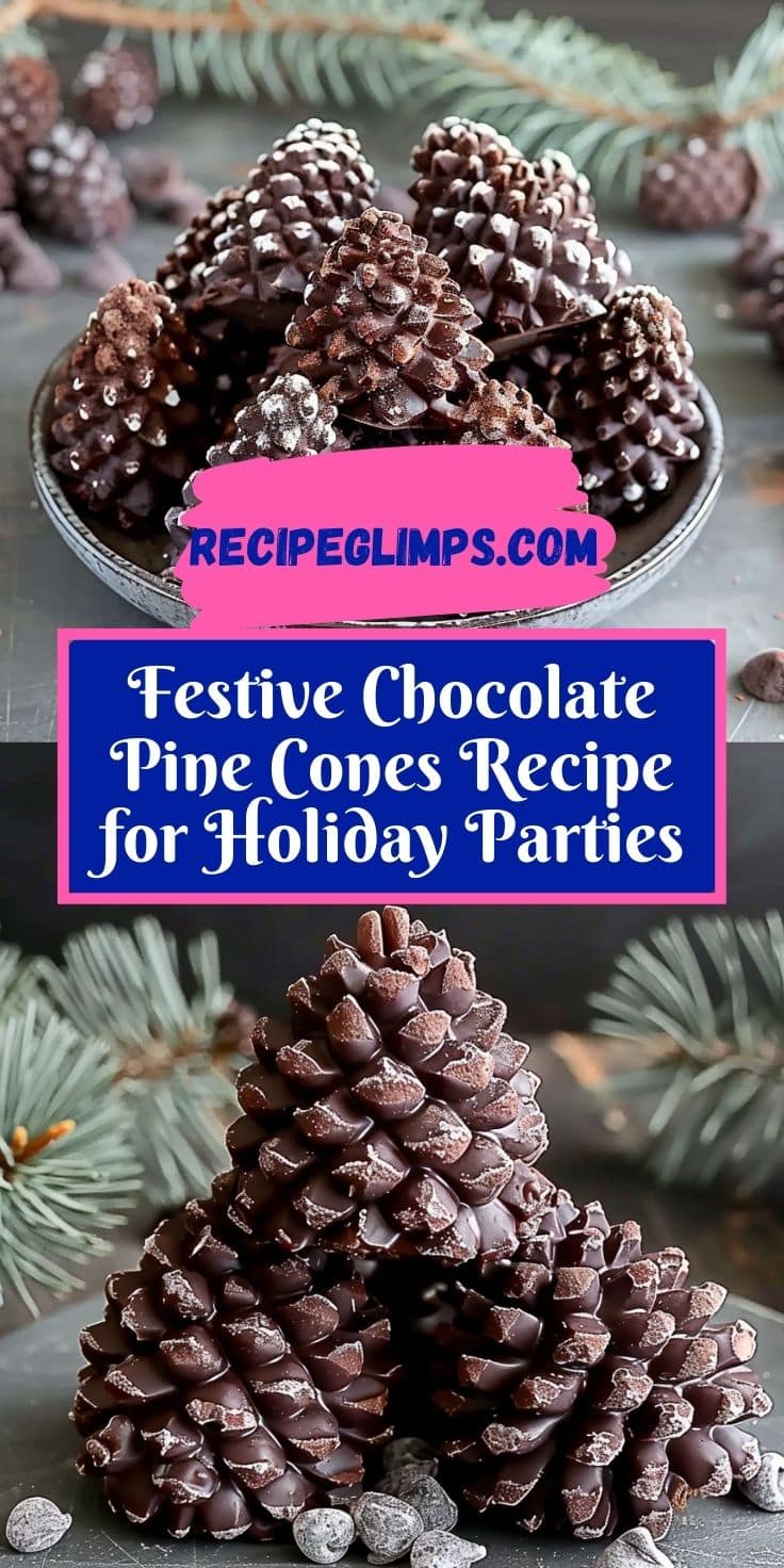 Delightfully Easy Chocolate Pine Cones Recipe for Holidays | Recipe Glimpse