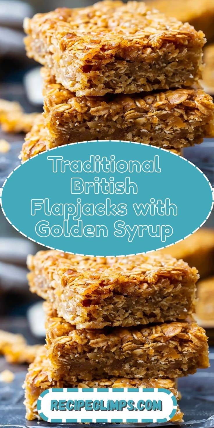 Classic British Flapjacks | Recipe Glimpse