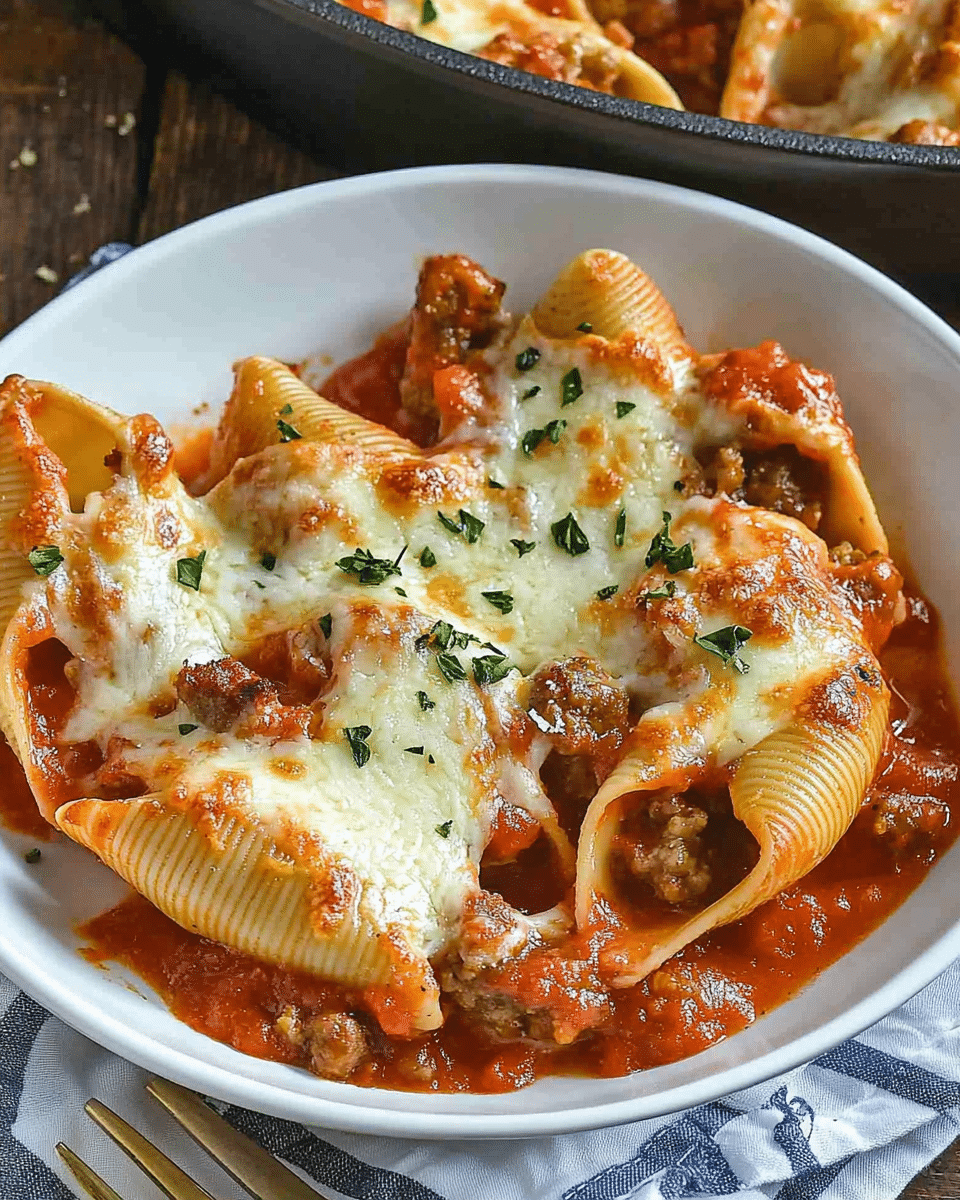 Easy Cheese Stuffed Shells | Recipe Glimpse