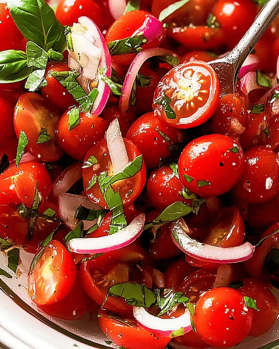 Cherry Tomato Salad | Recipe Glimpse