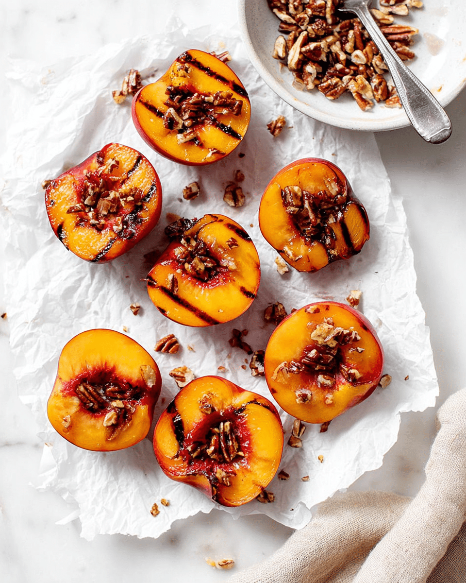 Easy Grilled Peaches with Cinnamon and Brown Sugar – Delicious Summer ...