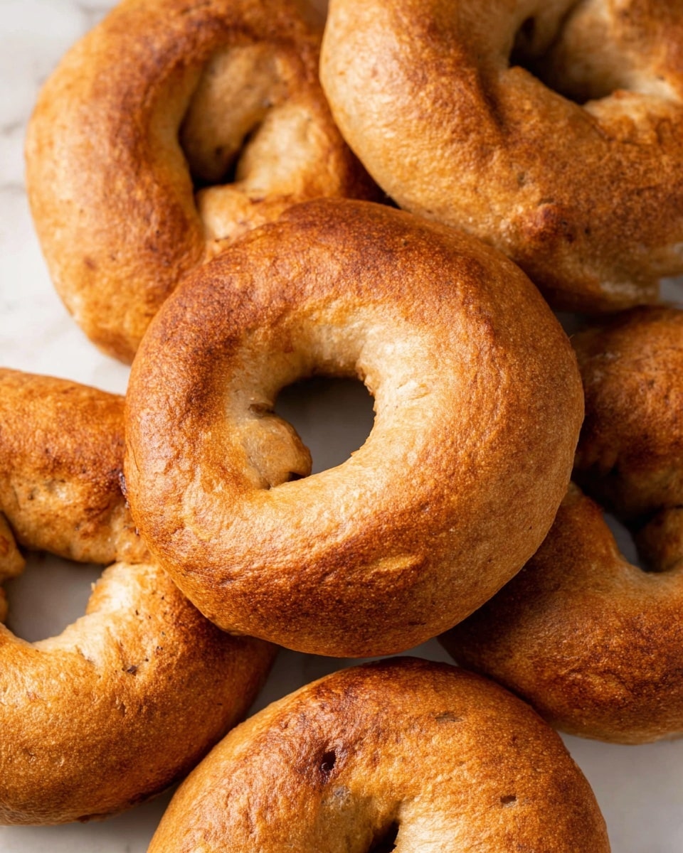 Homemade Maple Cinnamon Bagels - Warm, Chewy & Delicious