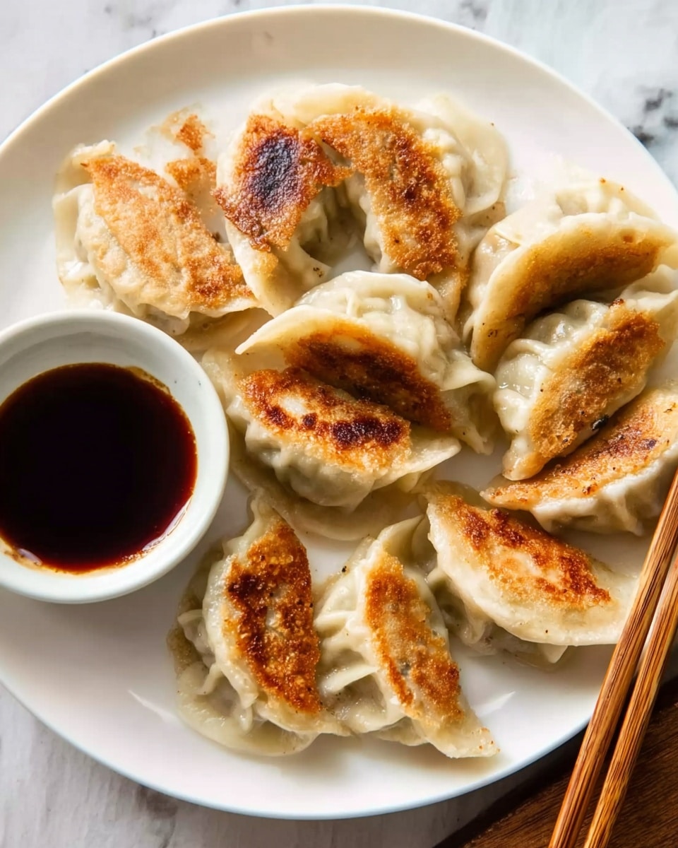 Gyoza Japanese Potstickers Recipe | Crispy & Juicy Dumplings